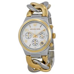 Michael Kors Damenuhr Quartz Silber Gold