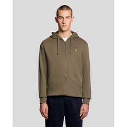 Lyle & Scott Loopback Baumwolle Vollzip Hoodie