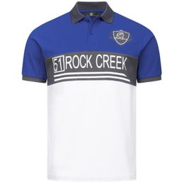 Rock Creek Poloshirt Blau