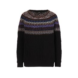 IVKO Jacquard-Pullover, Strukturmuster
