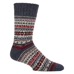 Herren Wander-Socken aus Wolle-Mix mit Polsterung f&uuml;r Stiefel