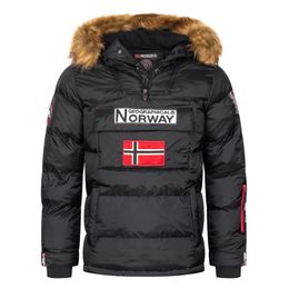 Geographical Norway Windbreaker Schwarz