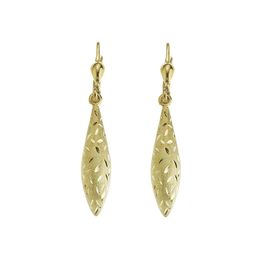 Diamonds by Ellen K. Fascination by Ellen K. Ohrh&auml;nger 585/- Gelbgold glanz/matt diamantiert