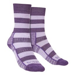 Bridgedale - Womens Wandern Leichte Merino Socken - Flieder / Lila
