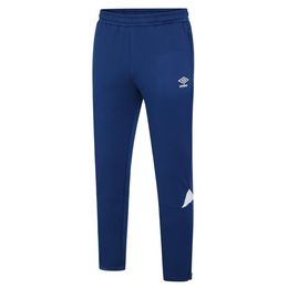 Umbro Herren Total Tapered Training Jogginghose (Marineblau/Wei&szlig;)