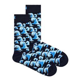 Happy Socks Gl&uuml;ckliche Socken - Neuheit Wave Design Socken | Great Gift - Waves