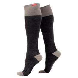 VIM&VIGR - Baumwollsocken mit abgestufter Kompression 20-30 mmhg f&uuml;r M&auml;nner & Frauen - Dunkel- & Hellgrau