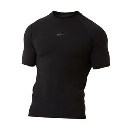 Bj&ouml;rn Borg Bj&ouml;rn Borg - Mens Short Sleeve Seamless Running T-Shirt - Schwarz
