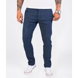 Rock Creek Stoffhose Navy