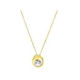 Diamonds by Ellen K. Fascination by Ellen K. Anh&auml;nger mit Kette 585/- Gelbgold Zirkonia