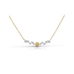 Diamonds by Ellen K. Fascination by Ellen K. Collier 375/- Gelbgold bicolor Zirkonia