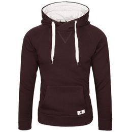 Rock Creek Kapuzenpullover Weinrot