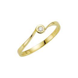 OROLINO Ring Gold 585 mit Brillant 0,03ct.