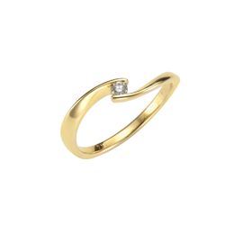 OROLINO Ring Gold 750 mit Brillant 0,06ct.
