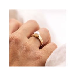 Diamonds by Ellen K. Fascination by Ellen K. Ring Gold 375 Perle wei&szlig; 7,5-8mm