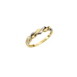 Diamonds by Ellen K. Fascination by Ellen K. Ring 375 Gelbgold zweifarbig geschwungen