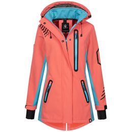 Rock Creek Softshellmantel Coral