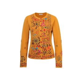 IVKO Cardigan Intarsien Floral Muster