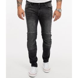 Rock Creek Jeans Slim Fit Schwarz