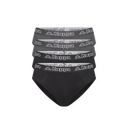 Kappa 4er Set Slip in Schwarz/Anthrazit