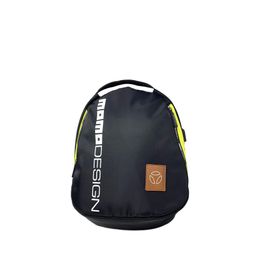 Momo Design Rucksack BLACK AND COGNAC