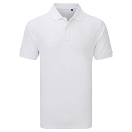 Premier - "HeiQ Viroblock" Poloshirt f&uuml;r Herren/Damen Unisex (Wei&szlig;)
