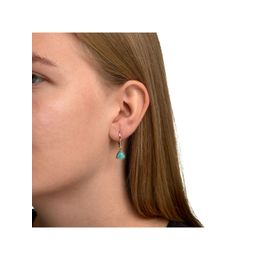 ZEEme Gemstones Ohrringe Silber 925 mit 2x Amazonit