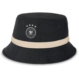 Fischerhut Fanatics "Fanatics Hut DFB Deutschland Grand Bucket Hat", Jungen, Gr. onesize, mehrfarbig, H&uuml;te