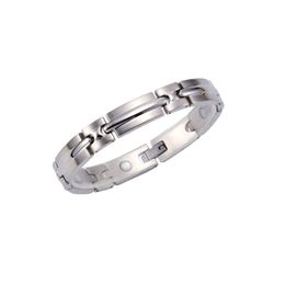 ZEEme Stainless Steel Armband Edelstahl glanz matt 19cm lang