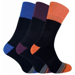 Peninsula - 3 Paires Homme Chaussettes avec Double Peau pour Randonn&eacute;e - Pack 1