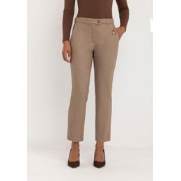Janet Slim Tailored Hose | Kamel Diagonal