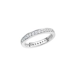 ZEEme Silber Ring 925 Silber Zirkonia wei&szlig;