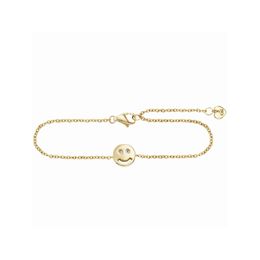 CAI Armband 925/- Sterling Silber vergoldet Zirkonia Smile