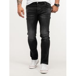 Lorenzo Loren Jeans Dunkelgrau