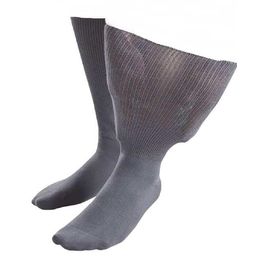 Herren & Damen Extra Wide Soft Cotton Oedema Socken f&uuml;r geschwollene F&uuml;&szlig;e