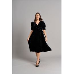 Tanya Samtkleid - Schwarz