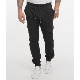 Rock Creek Cargohose Schwarz