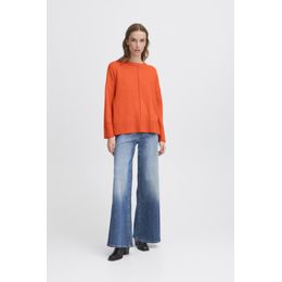 Ichi Langarm IHBALLIA Sweatshirt Loose fit
