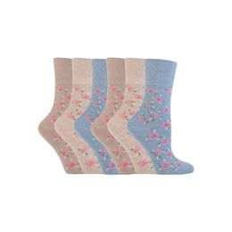 Gentle Grip - 6 Paar Damen Gentle Grip nicht elastische Socken - GG46