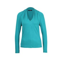 IVKO V-Ausschnitt gewellter Pullover