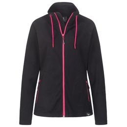 Rock Creek Fleecejacke Schwarz