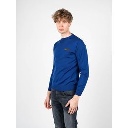 Plein Sport Pullover Merino Herren blau
