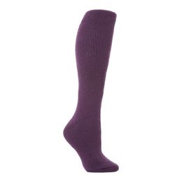 Extra lange Thermo-Socken f&uuml;r Damen in Cerise und Wein von Heat Holders