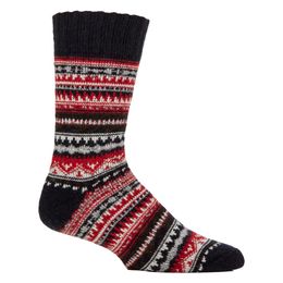 Herren Wollmischung Wandersocken Gepolsterte Wanderschuhsocken