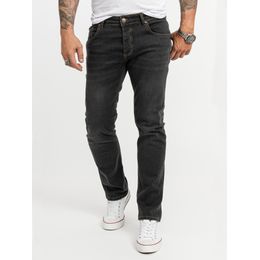Lorenzo Loren Jeans Straight Leg Dunkelgrau