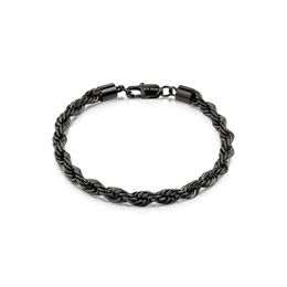 ZEEme Stainless Steel Armband Edelstahl/PVD schwarz