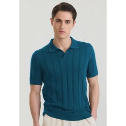 Polo Shirt Kurzarm Strick-Polo Shirt Kurzarm