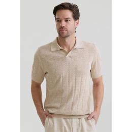Polo Shirt Kurzarm Strick-Polo Shirt Kurzarm