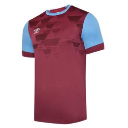 Umbro Herren Vier Trikot (New Claret/Sky Blue)