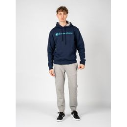 Champion Sweatshirt Hoodie Herren Blau